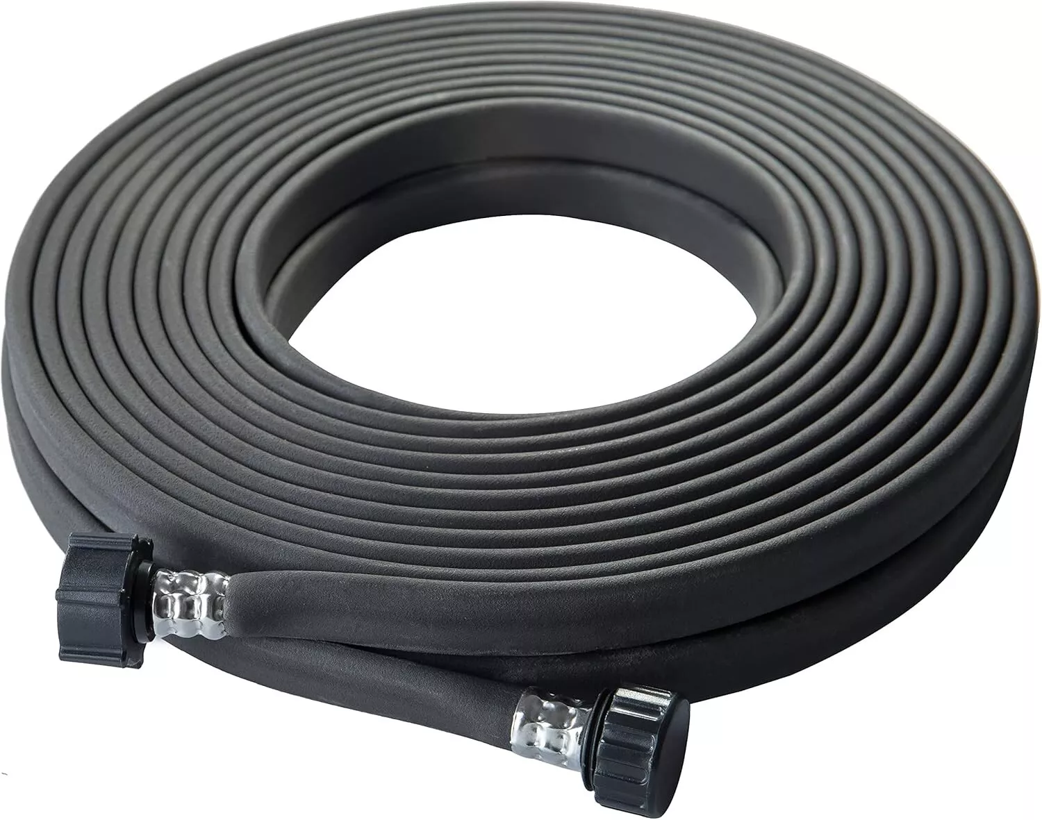 Garden PVC Flat Soaker Hose 1/2'' x 50 ft Premium Heavy Duty Water ...
