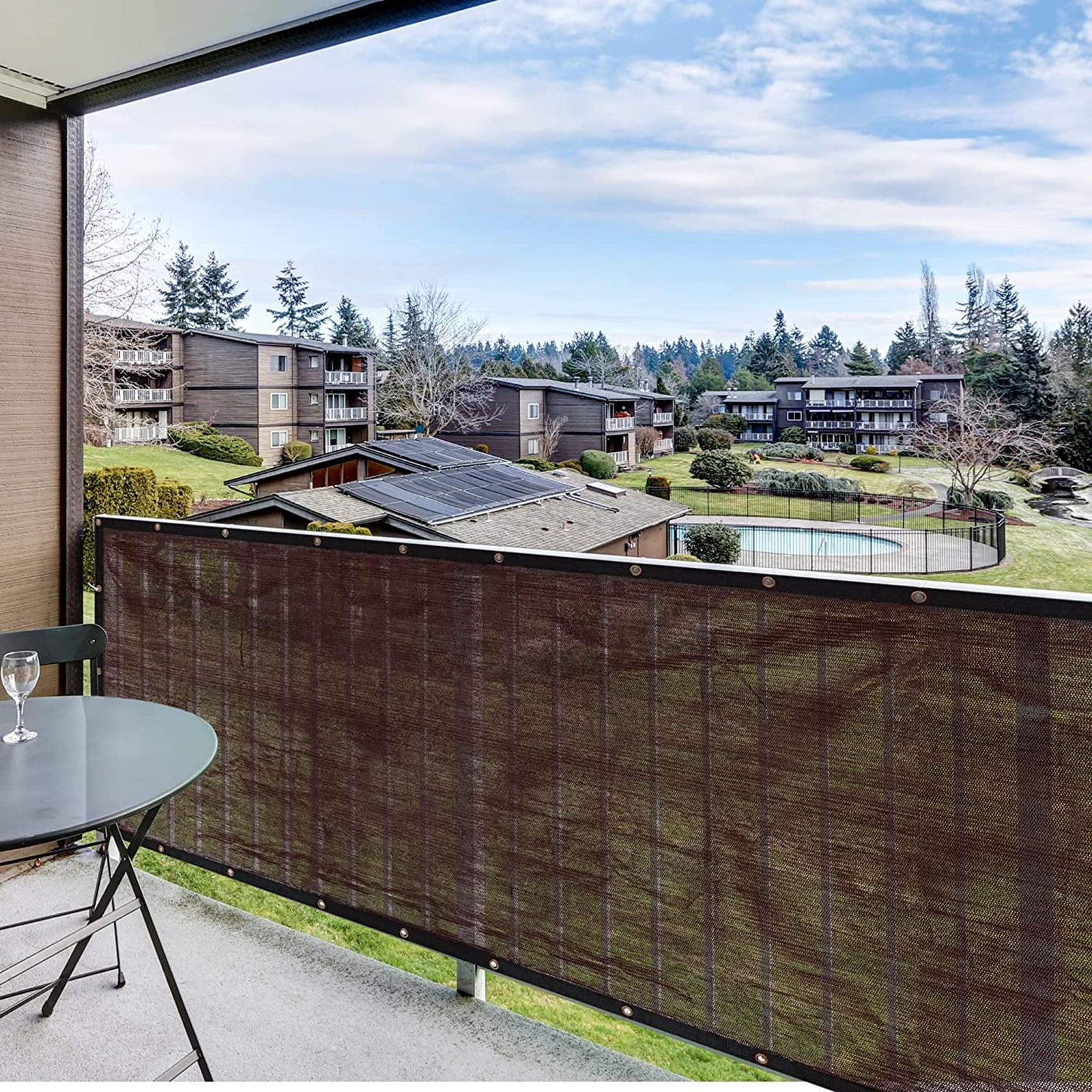 Garden Patio Sail Canopy Easy to Install Shade Sail for Outdoor Deck ...