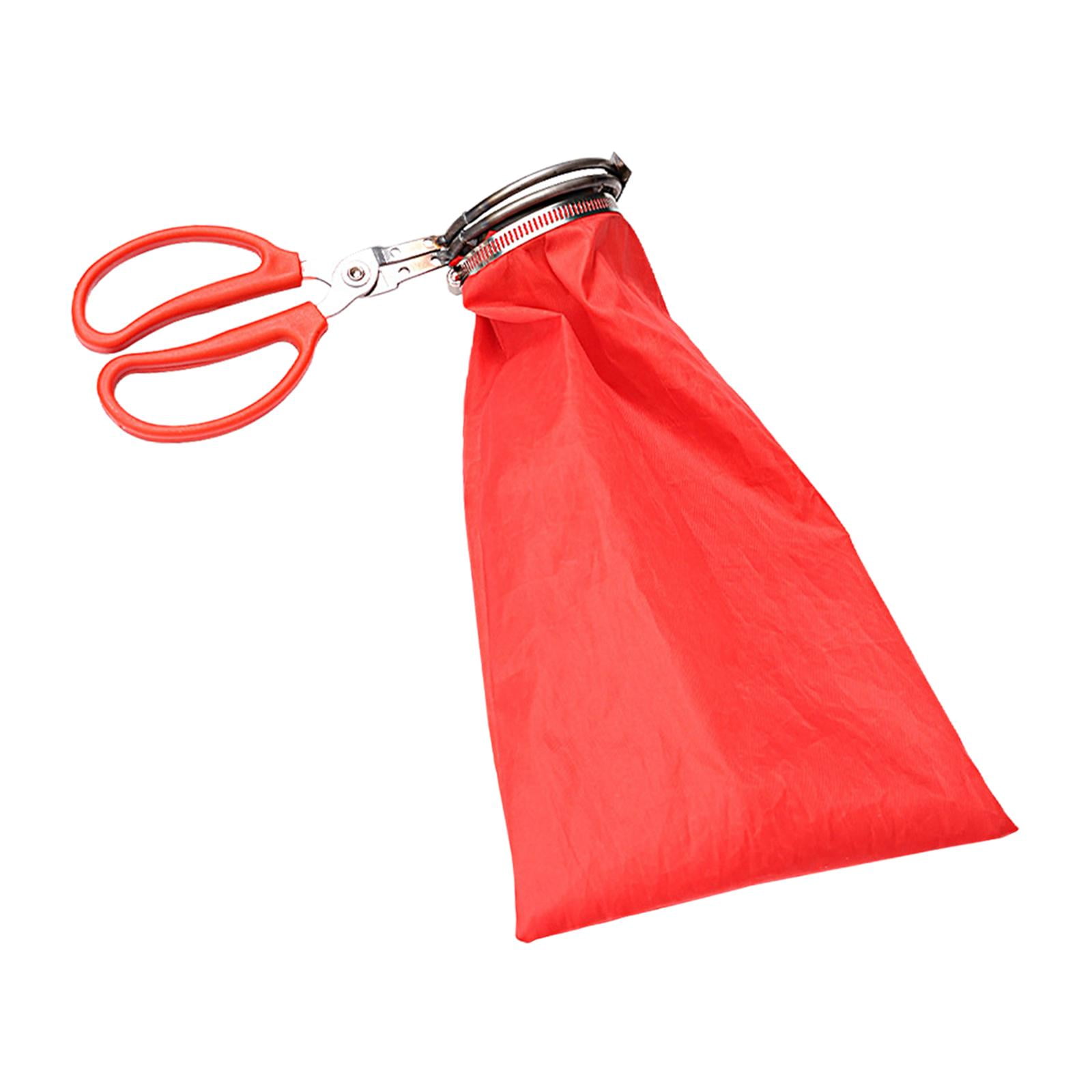 Garden Pepper Picker with Storage Bag Picking Tool Loquat Cherry ...