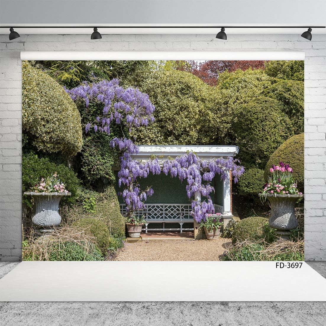Garden Photographic Backdrops Flowers Photography Background for ...
