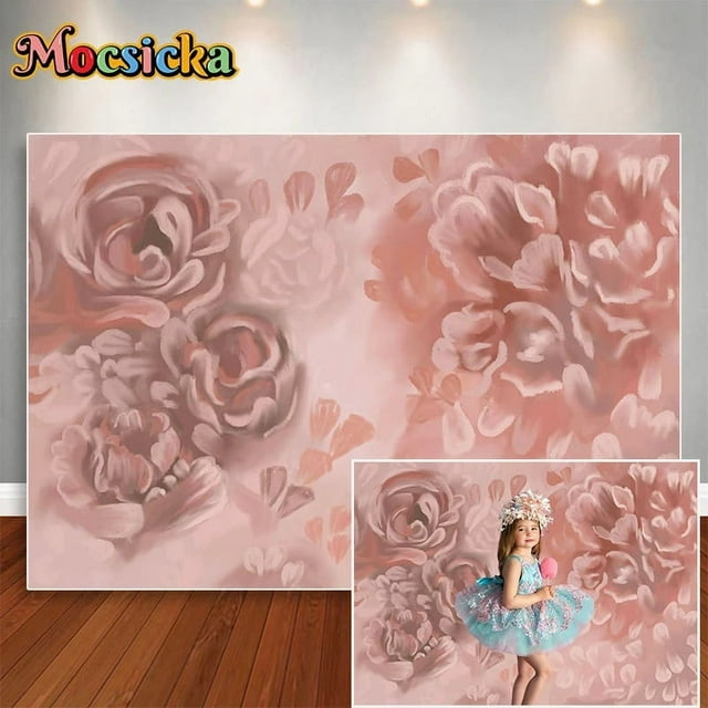 Garden Photography Backdrop Spring Scenes Pregnant Woman Kids Artistic ...