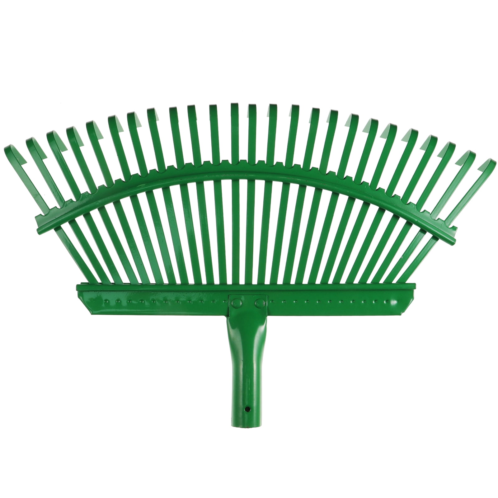 Garden Pine Needle Rake Portable Metal Lawn Rake Garden Shrub Rake for ...
