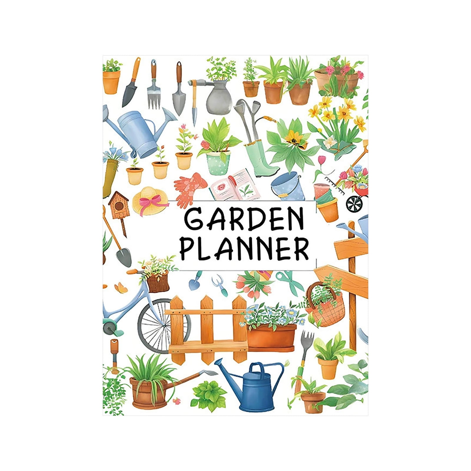 Garden Planner Journal For Tracking Watering Schedules Layouts And ...