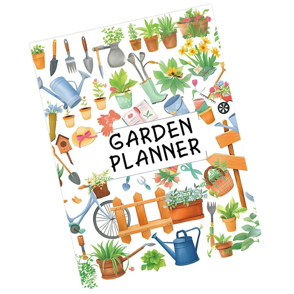 Garden Planner and Diary Book Floral Garden Journal Guided Trackers ...