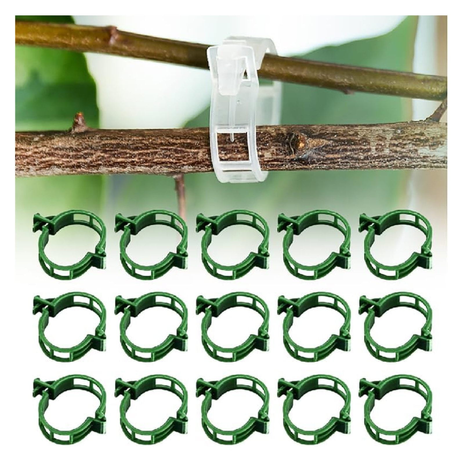 Garden Plant Clips, 2024 Secured Plastic Plant Clip Garden Clips for ...