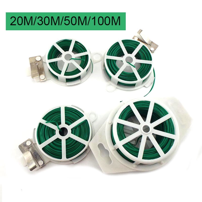 Garden Plant Fixer Twist Tie Cutter Sturdy Green Coated Grafting ...
