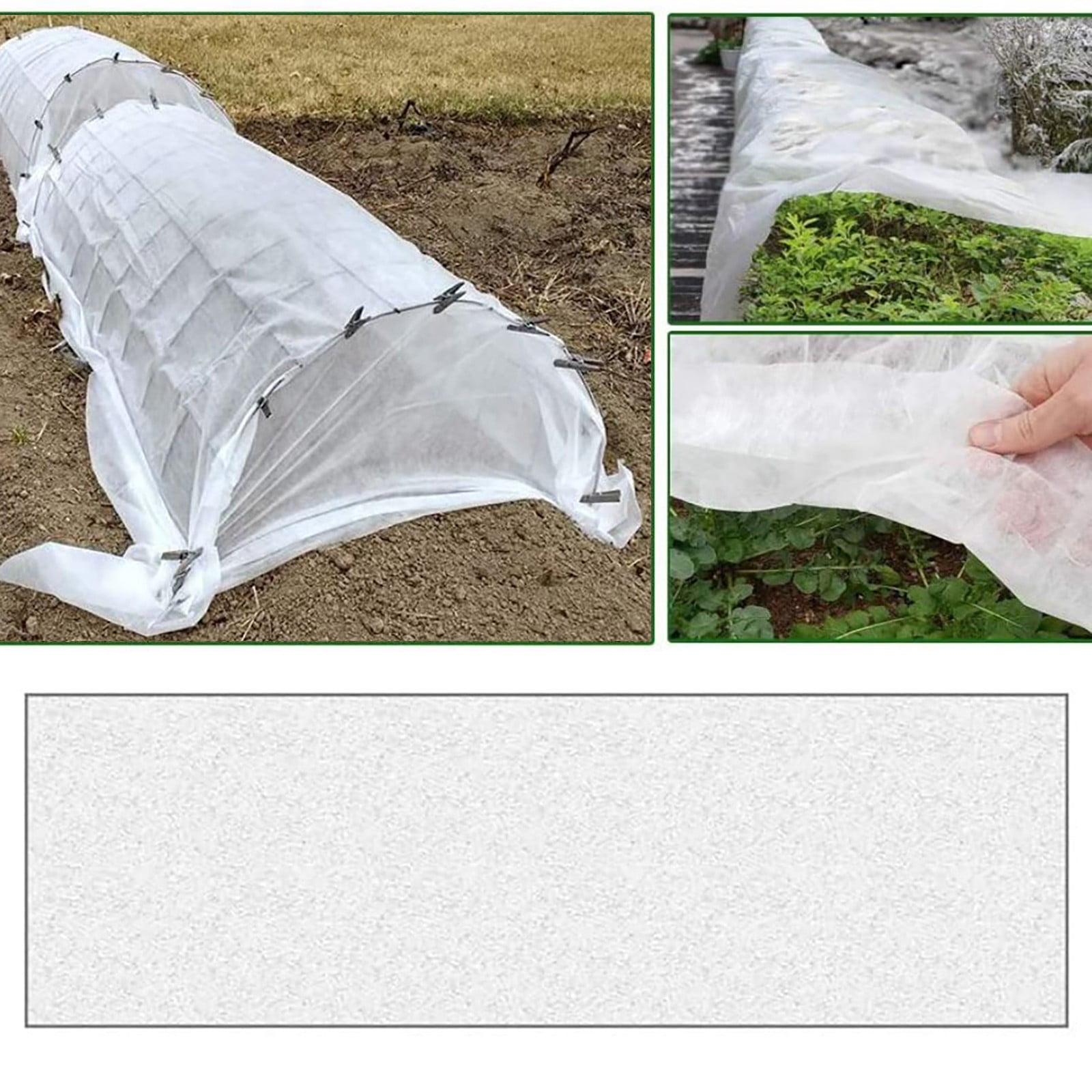 Garden Plant Fleece Frost 2m X 5m 35gsm Cover And Plants From Harsh ...