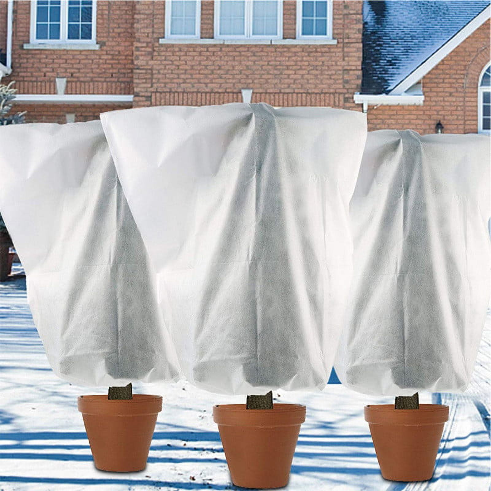 Garden Plant Frost Protection Cover 2-Pack, 24x31 Inch Floating Row ...