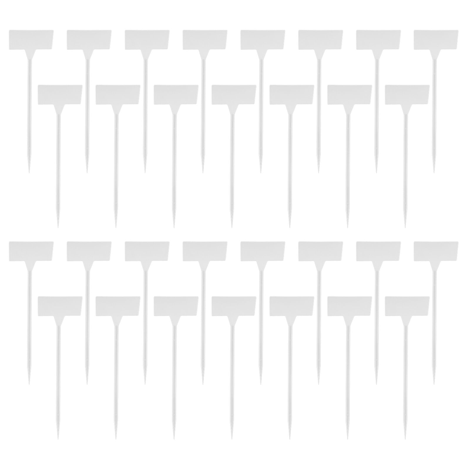 Garden Plant Markers Tall Labels Nursery Fruits and Vegetables Plastic ...