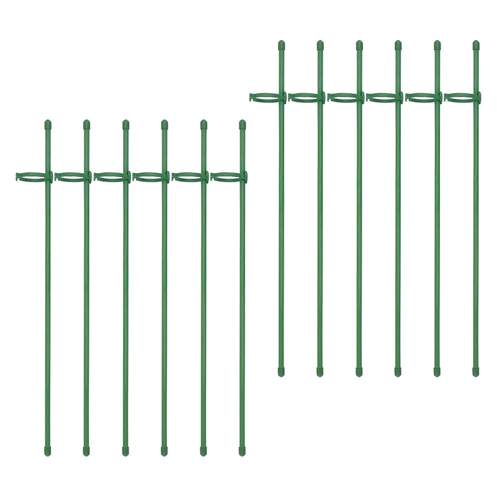 Garden Plant Stake Orchid Flower Support Stakes Green Flowers Set ...