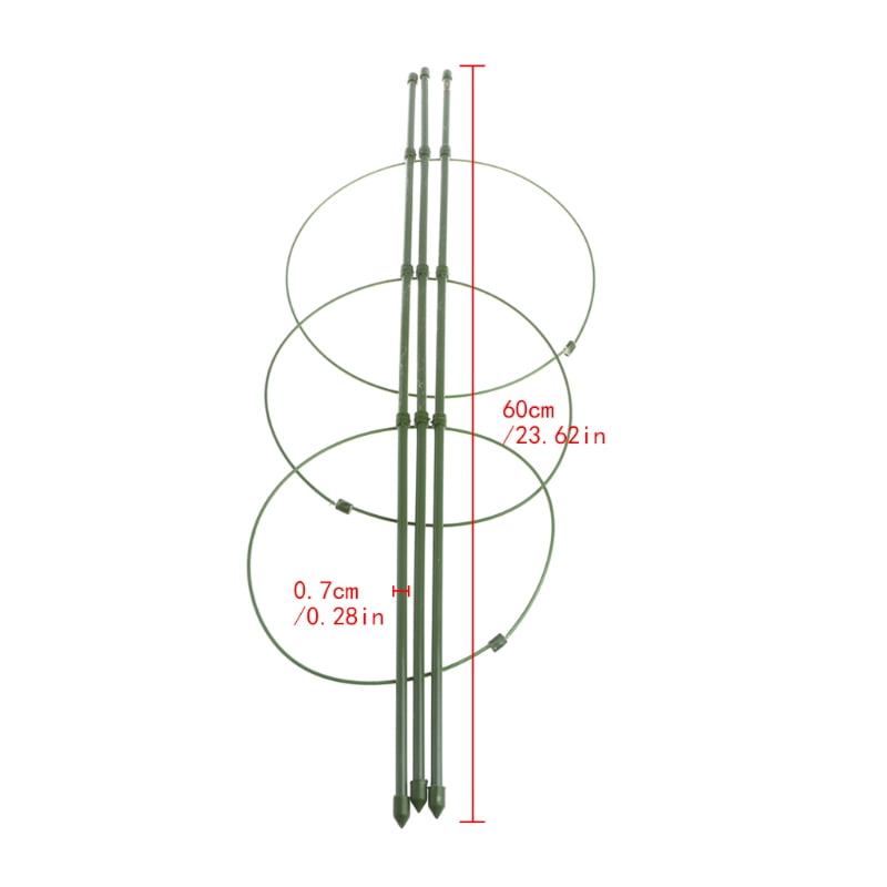 Garden Plant Support Climbing Plants 45cm 60cm Conical Trellis ...