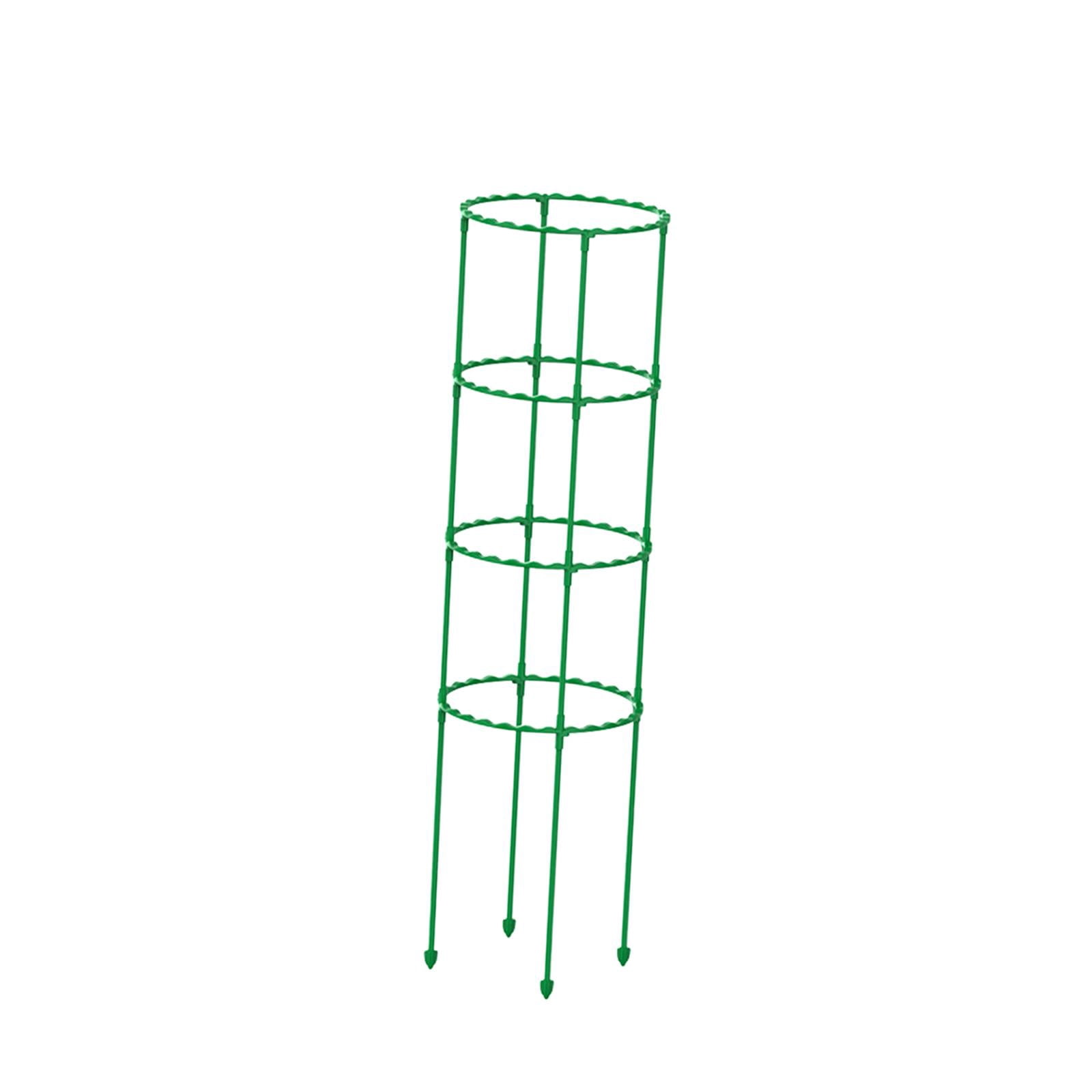 Garden Plant Support Rings Potted Plant Support Stakes for Indoor Bean ...