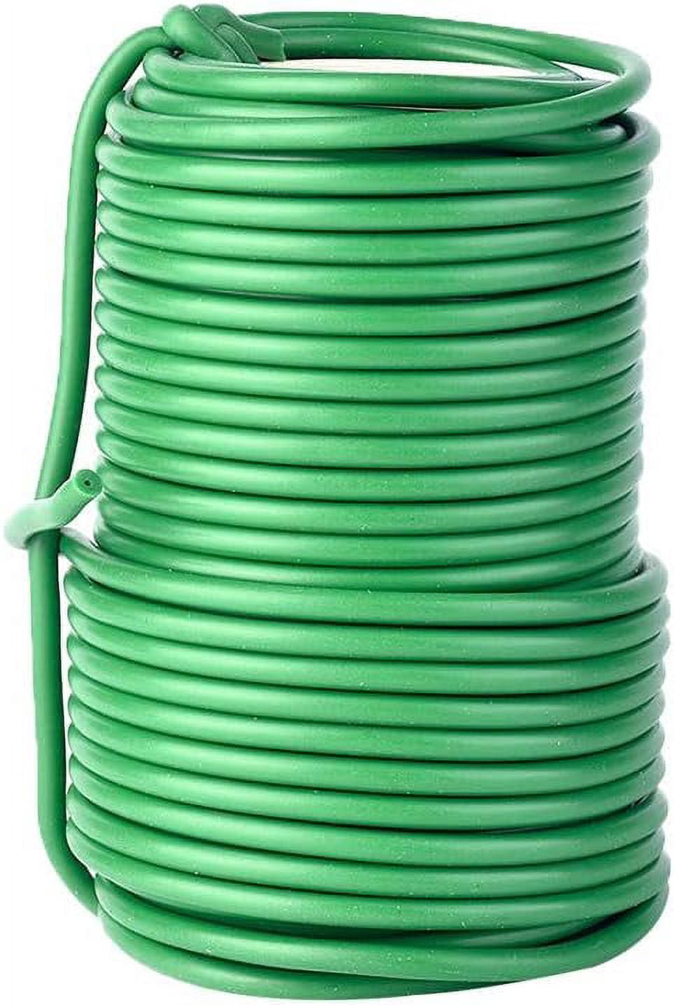 Garden Plant Twist Tie 65.6 Feet Green Heavy Duty Soft Wire Tie Tomato ...