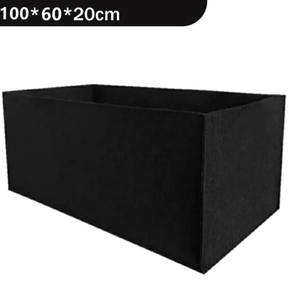 Garden Planting Bag with Handles Multi-size Felt Grow Bag Rectangle ...