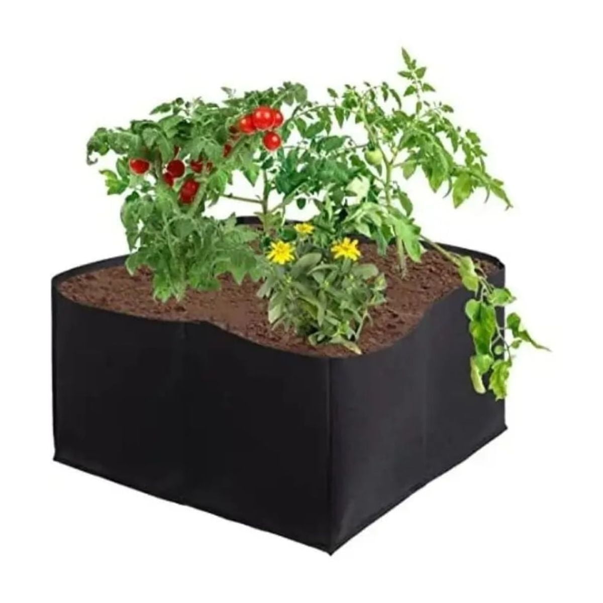 Garden Planting Bag with Handles Multi-size Felt Grow Bag Rectangle ...