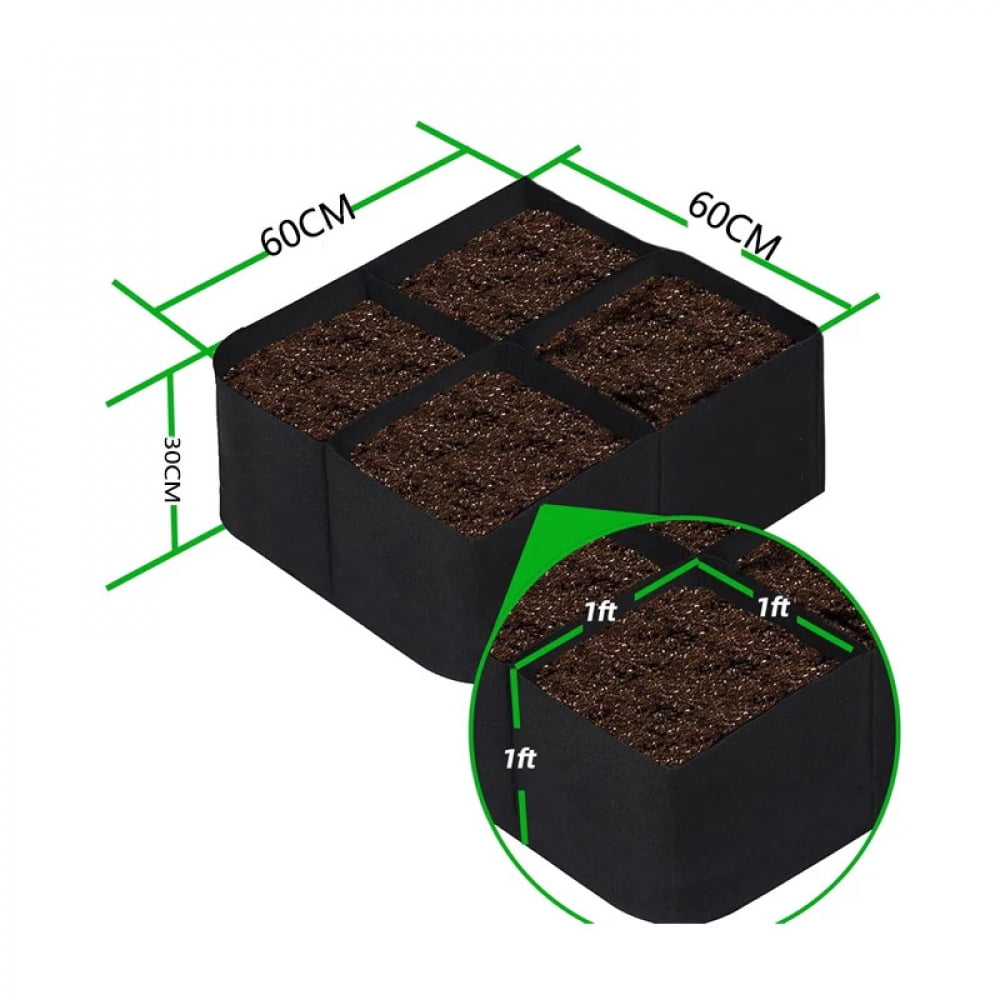 Garden Planting Grow Bag Portable Nursery Vegetable Container Giant ...