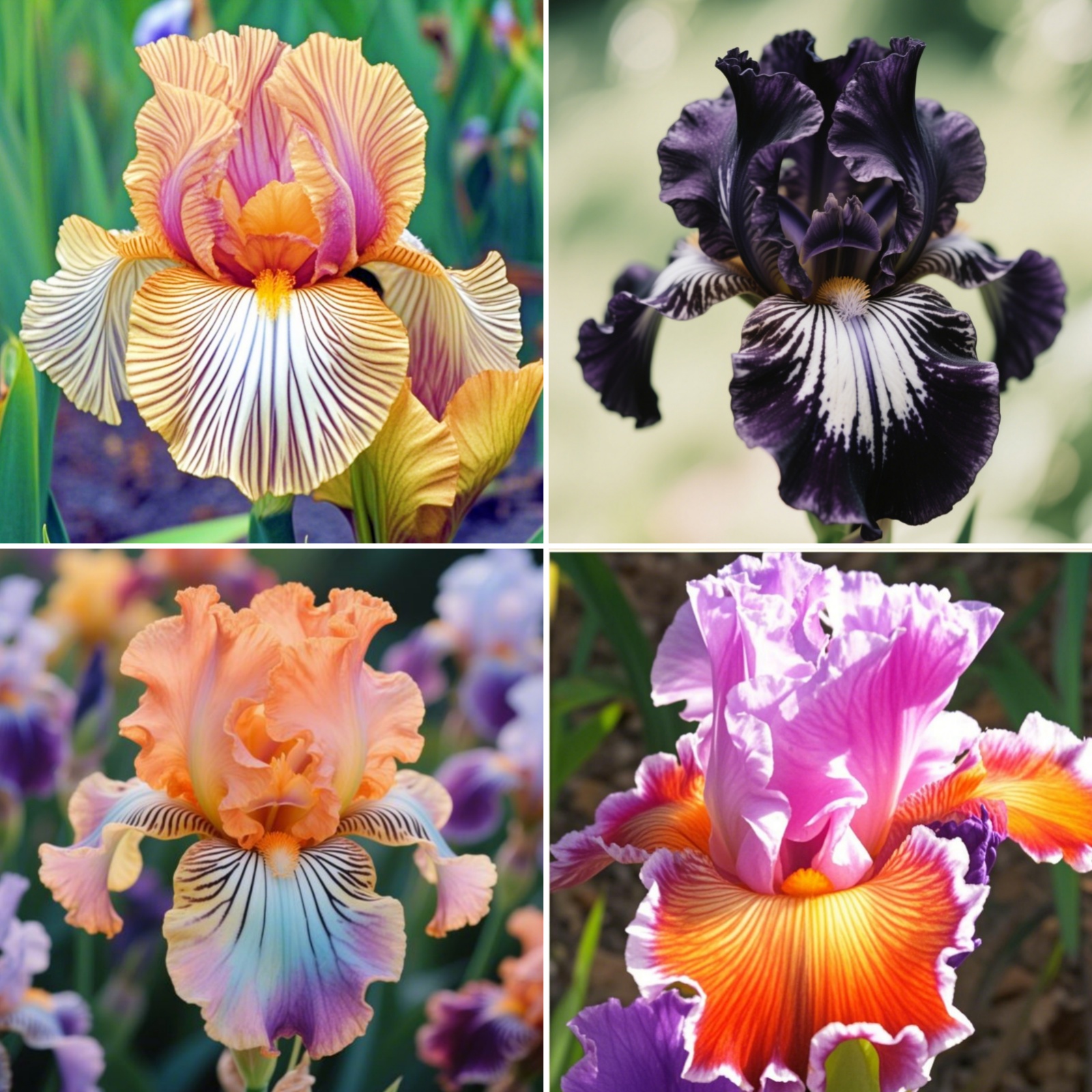 Garden Planting Ornaments- [Iris Mix for Planting] - Iris Mix for Sale ...