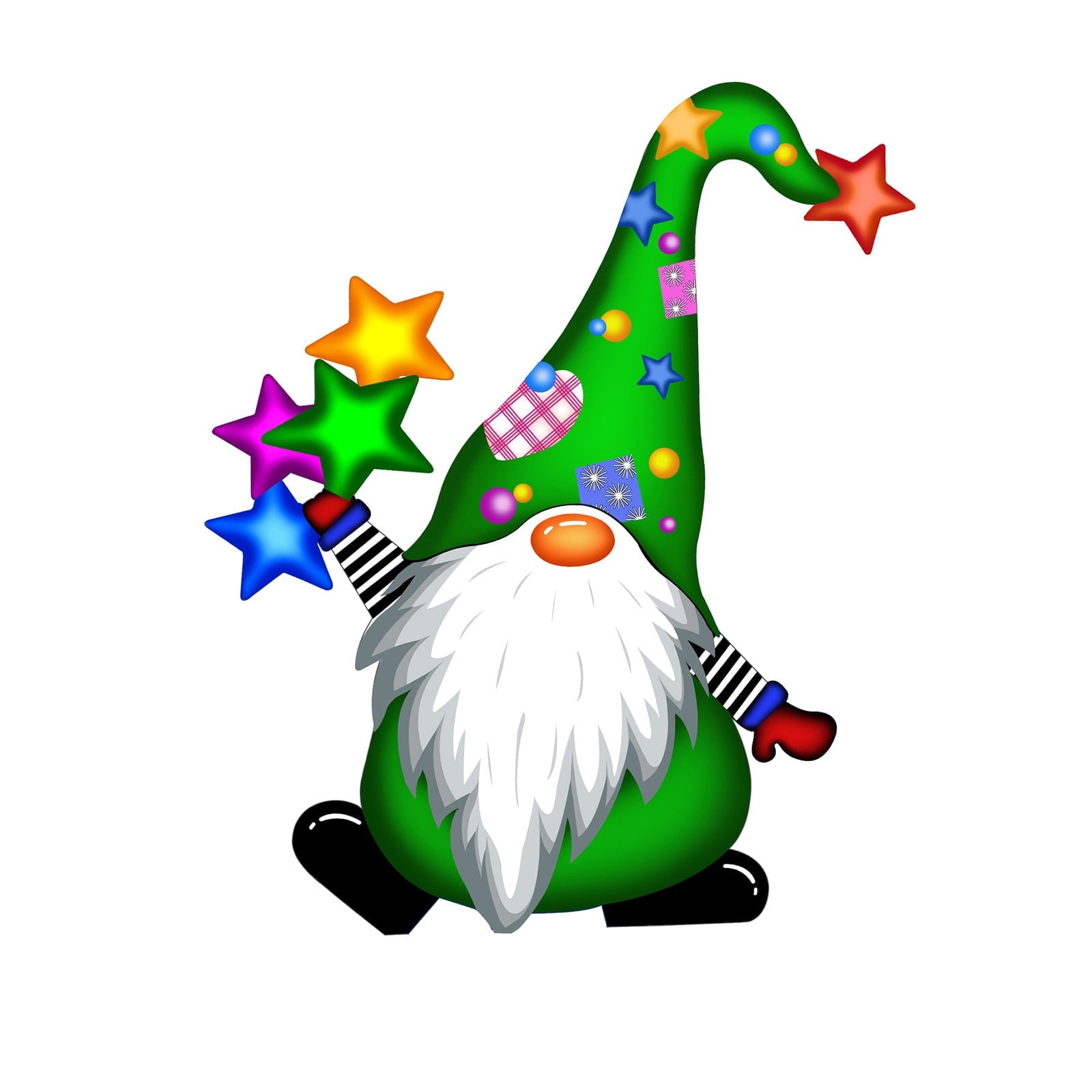 Garden Plug-In Dwarf Goblin (Large) Style 2,Dwarf Goblin Welcomes ...