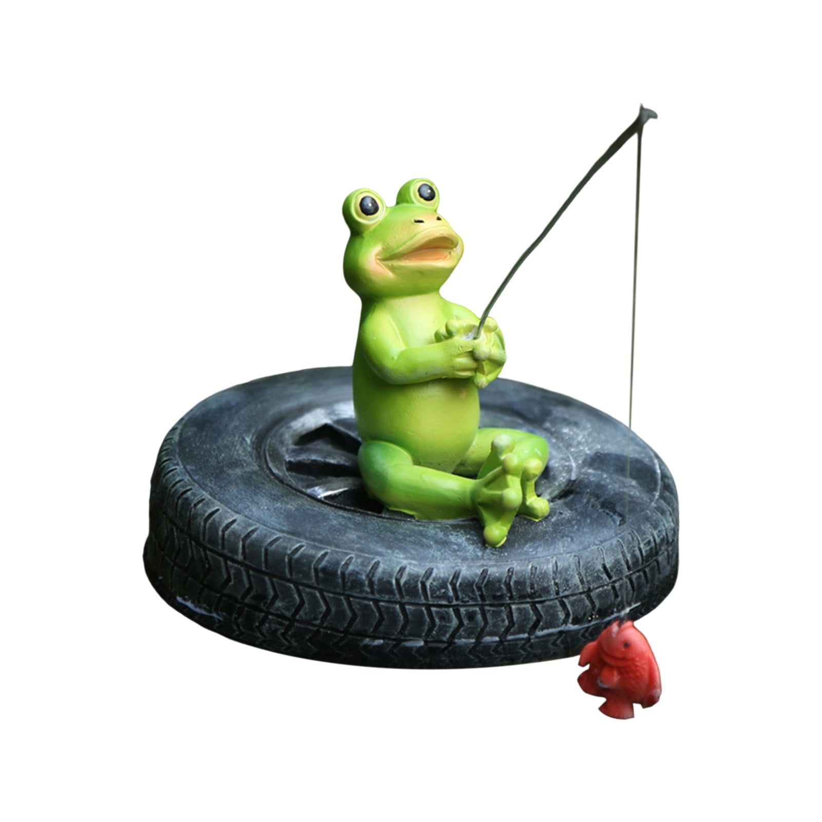 Garden Pond Decorations, Floating Resin Frog Figurine Pond Decor for ...