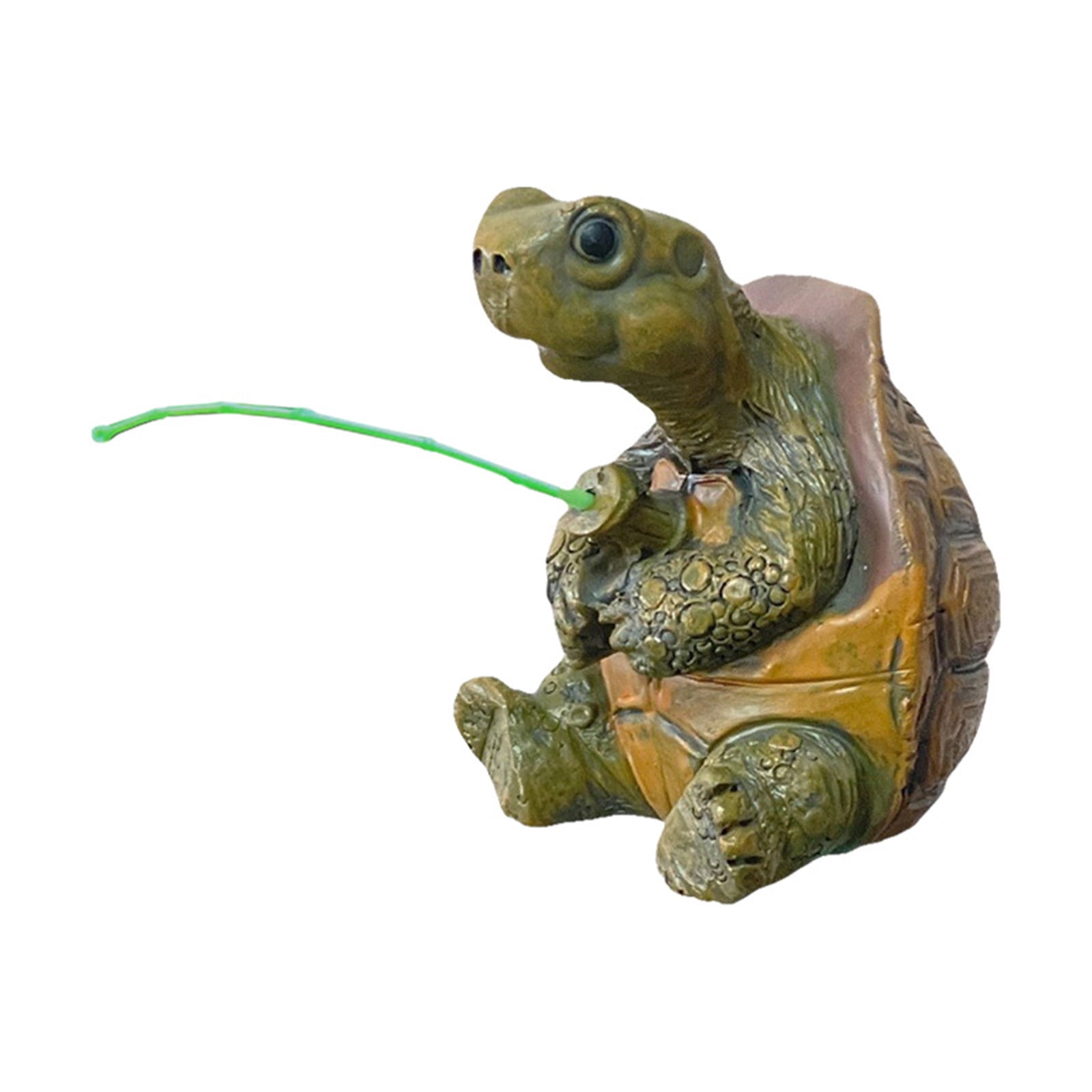 Garden Pond Decorative Fishing Figure Made of Resin Garden Decoration ...