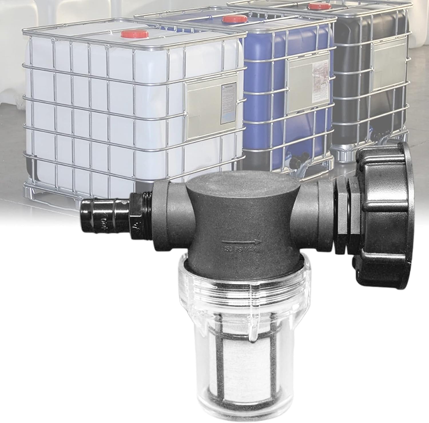 Garden Pond Filter, Inline Mesh Strainer For High Flow Pipeline ...