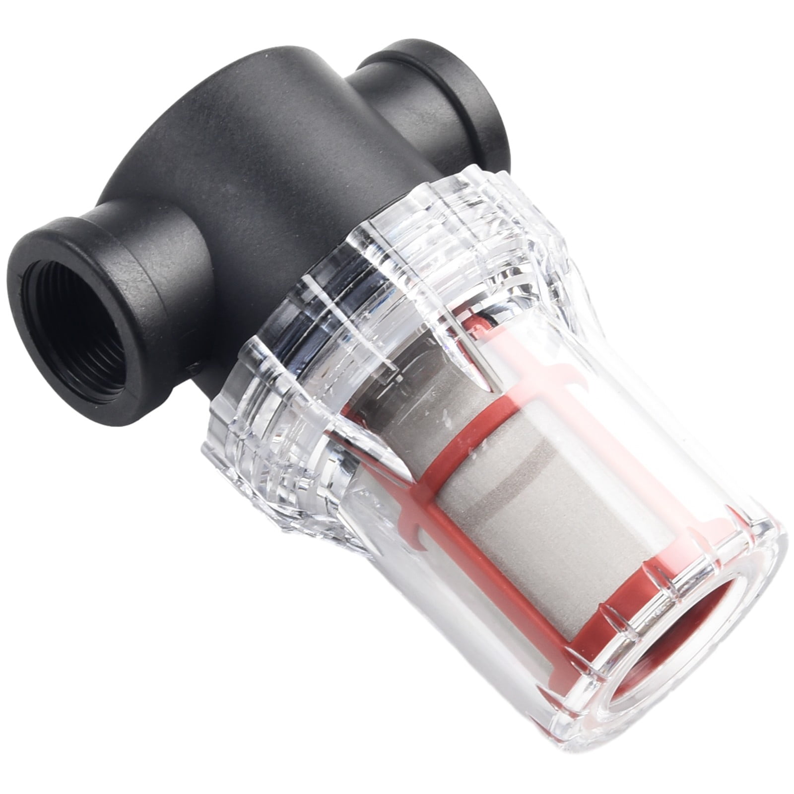 Garden Pond Inline Mesh Strainer Water Pump Filter Irrigation High Flow ...