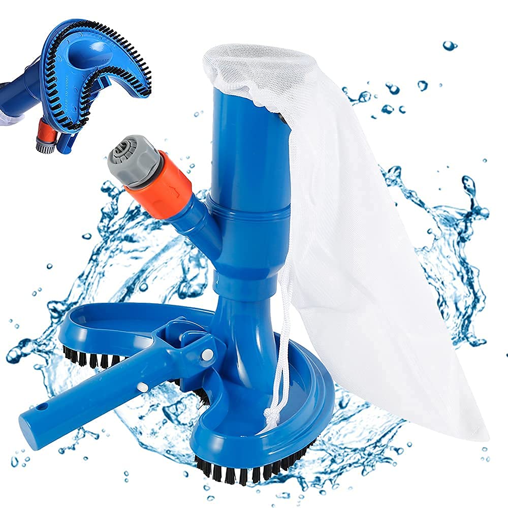 Garden Pool Mini Jet Pool Vacuum with Quick Cleaning Nozzle, Pool ...