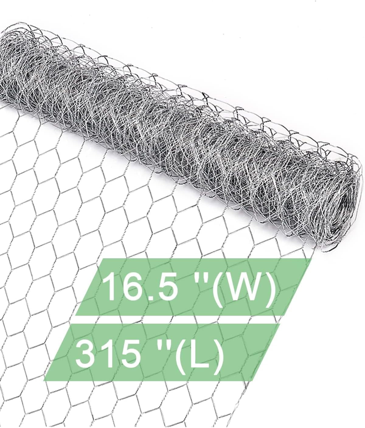 Garden Poultry Chicken Wire Netting - Garden Fence Animal Barrier ...