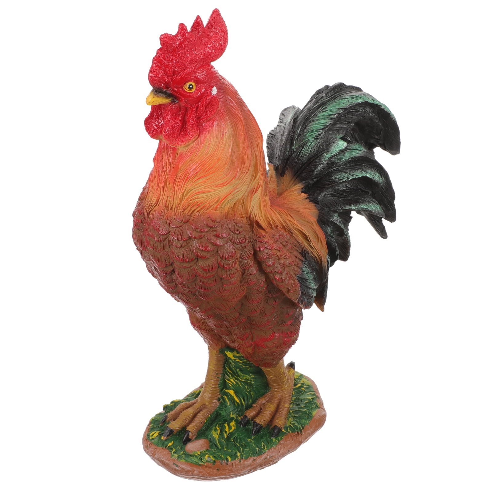 Garden Poultry Model Simulation Hen Statue Chicken Figurine - Walmart.com