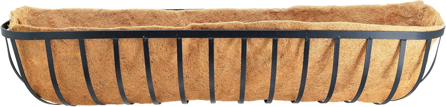 Garden Products 1531 Solstice Series Wall Trough Planter, 48-Inch ...