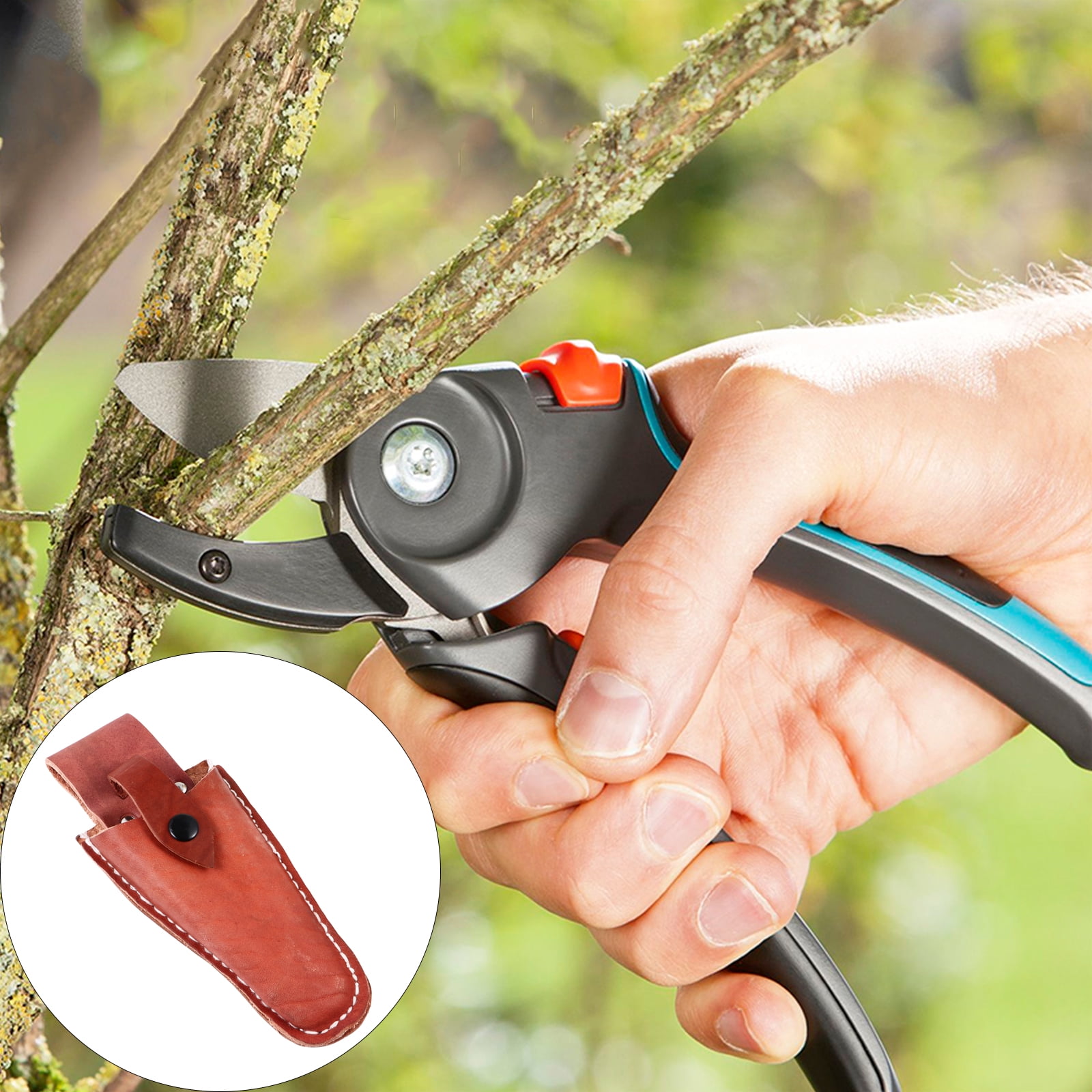 Garden Pruner Leather Case for 1 Set Pruning Scissors Random Color ...