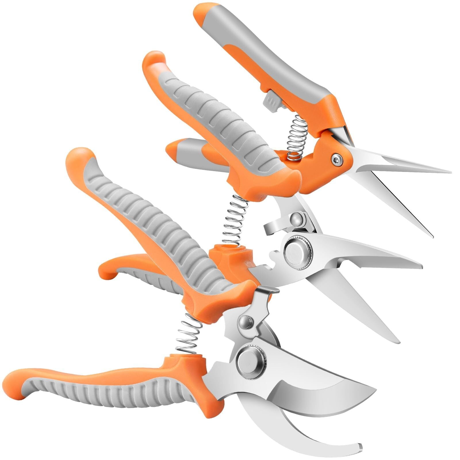 Garden Pruning Shears, Gardening Tools Bypass Hand Pruner Stainless ...