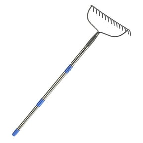 Orgill RazorBack 63000, 36" Aluminum Landscape Rake, 66" Handle, 36 ...