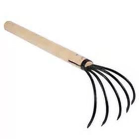 Garden Rake Five-teeth Cultivating Mini Tractor for Gardening Hand ...