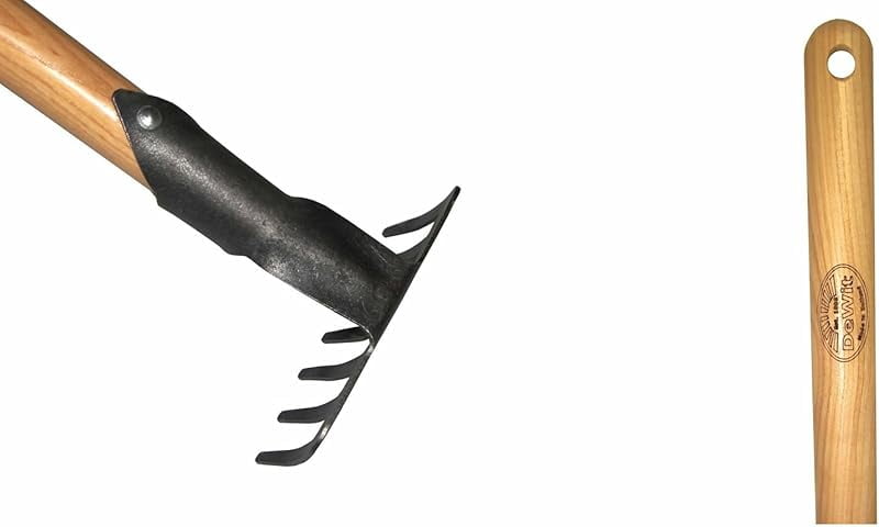 Garden Rake – Lightweight Long Handle Rake for Kids and Seniors ...