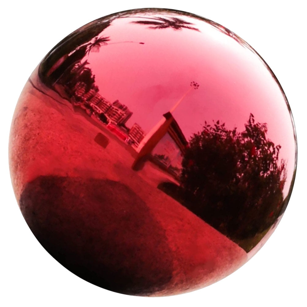 Garden Reflective Ball Sparkling Outdoor Ornament Gazing Decor ...