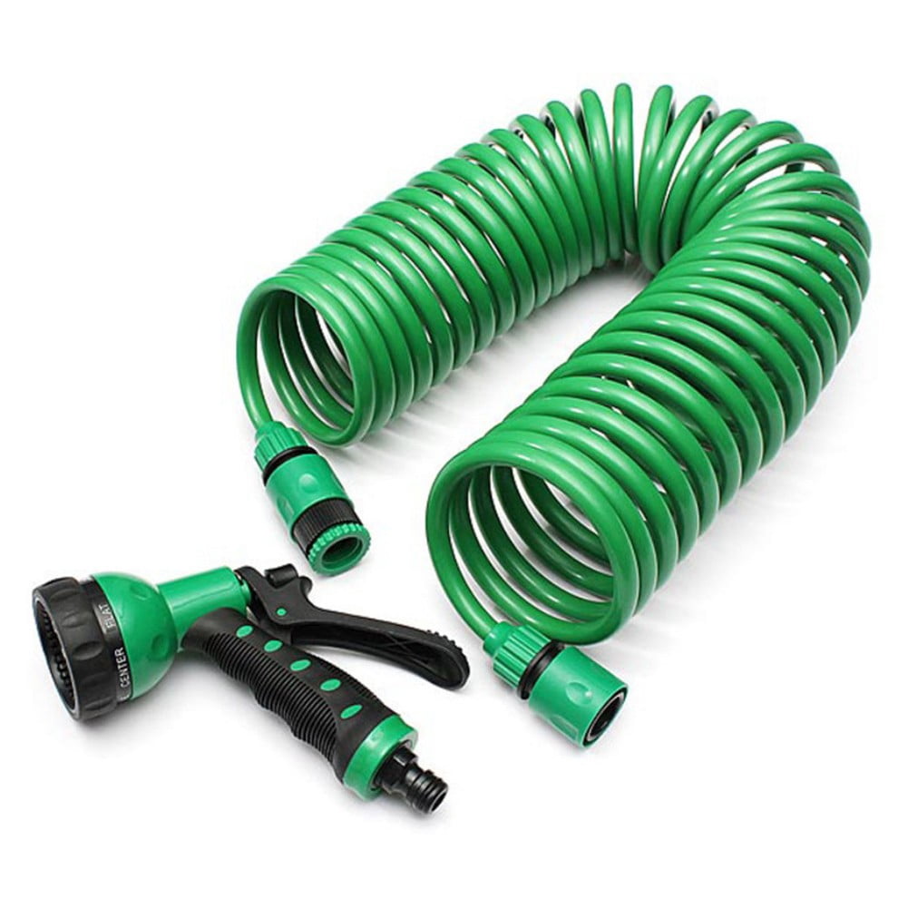 Garden Retractable Spring Water Pipe Plastic Multifunctional Car Wash ...