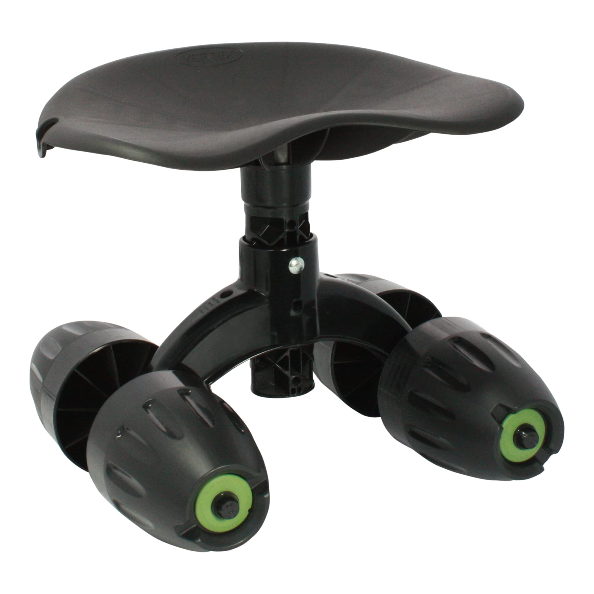 Garden Rocker Rolling Work Seat with Ergonomic Rocking Wheels, Adjustable Height for Gardening ...