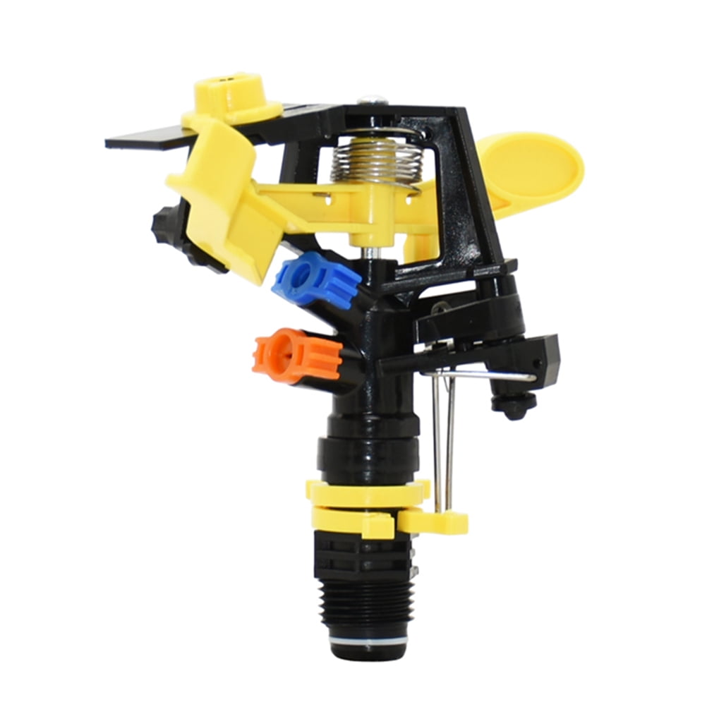 Garden Rotating Nozzles with Nozzle Holder Rocker Sprinkler Adjustable ...
