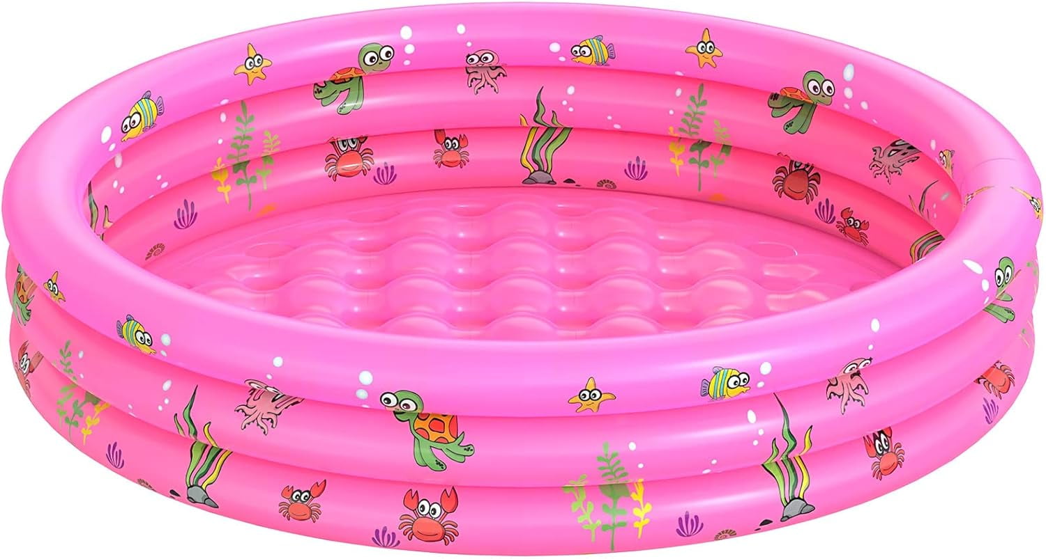 Garden round inflatable baby swimming pool, portable inflatable ...