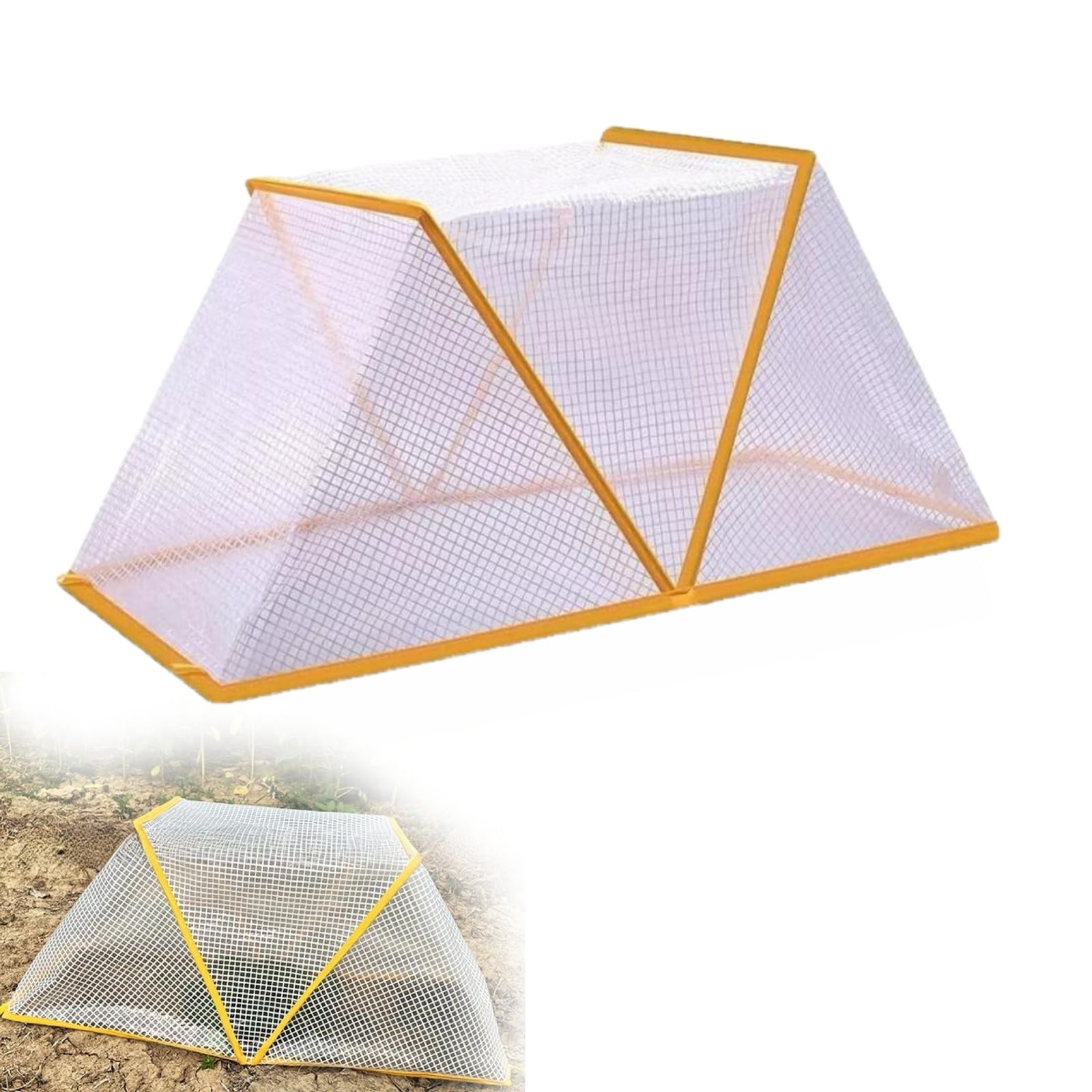 Garden Row Accelerator Plants Cover, 32.2" x 13" x 14.1" Foldable ...