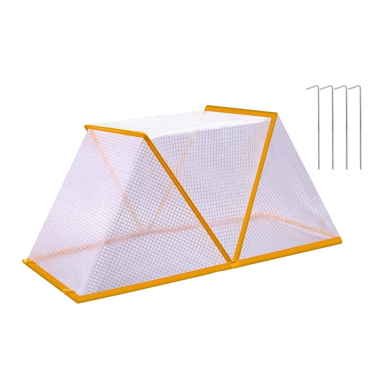 Garden Row Accelerator Plants Cover,49x38x22cm Foldable Raised Beds ...