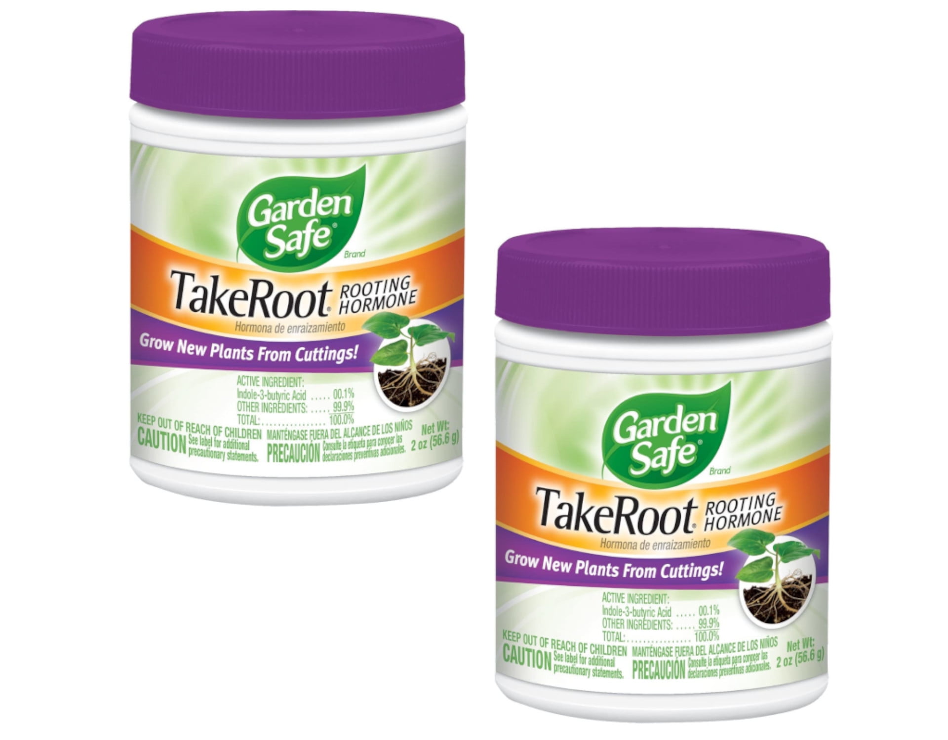 Garden Safe Take Root Growth Hormone Powder, 2-Ounce for Plant Cutting ...