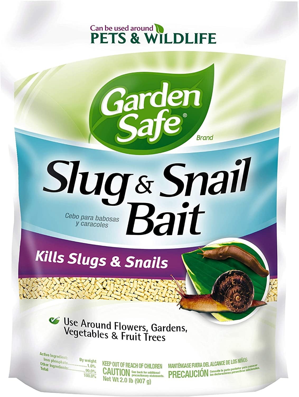 Garden SafeSlug & Snail Bait, Granules, 2-Pound, 6-Pack - Walmart.com