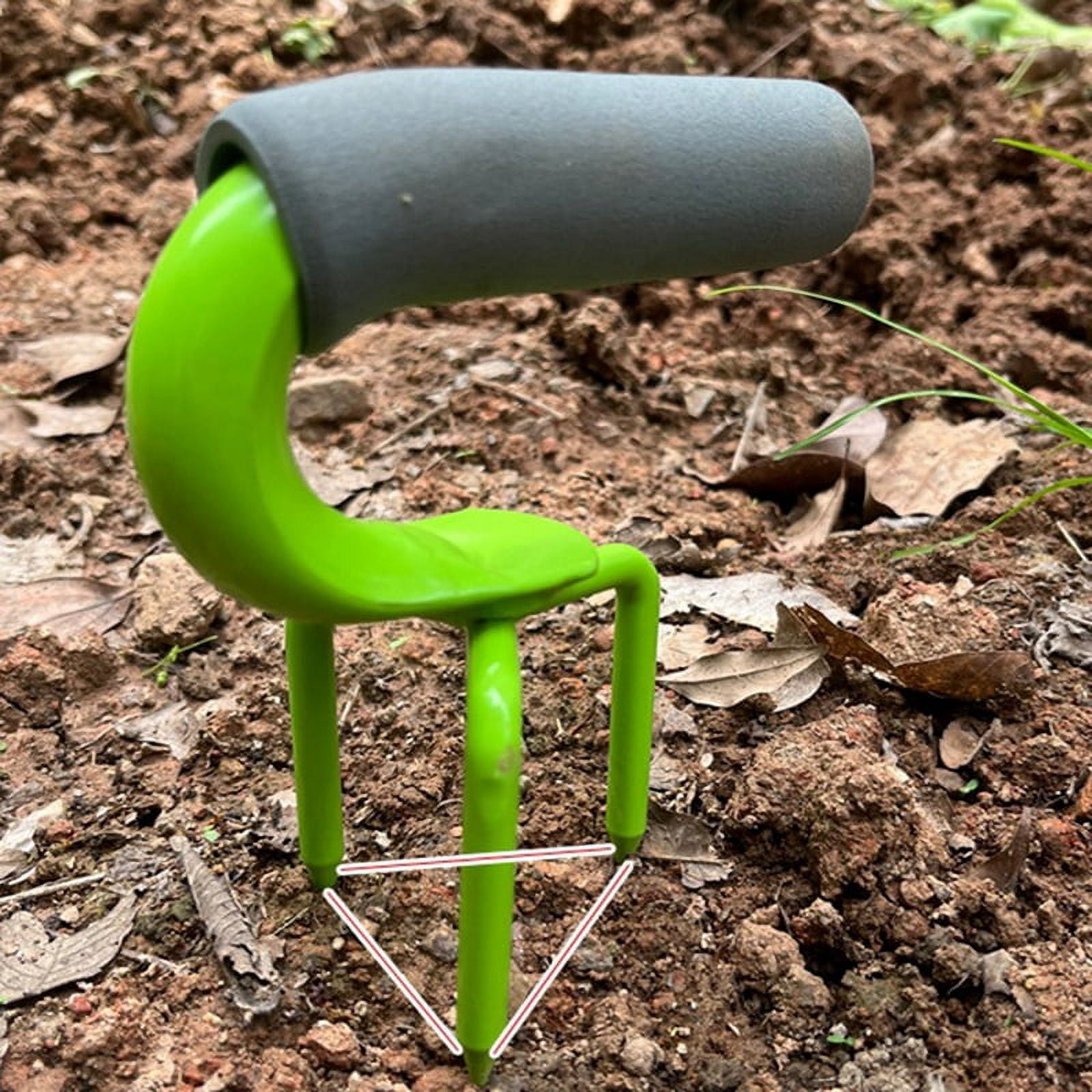 Garden Scarifying Steel Fork Agricultural Integrated Steel Fork ...