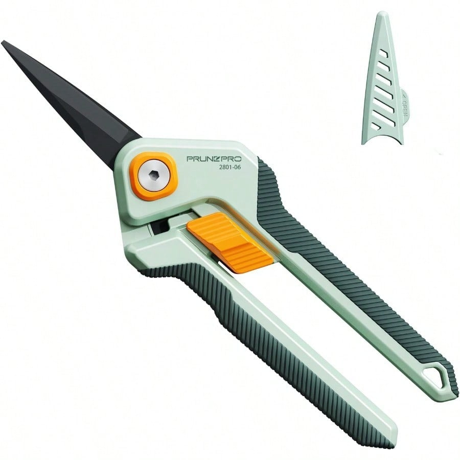 Garden Scissors Pruning Shears Sharp Stainless Steel NonStick Coating ...