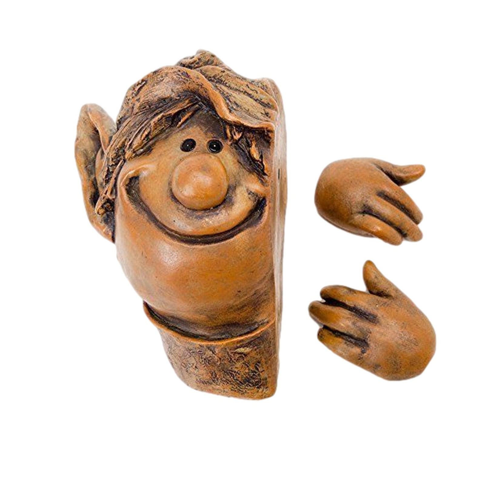 Garden Sculpture Outdoor Garden Sculpture Garden Peeper Tree Hugger ...