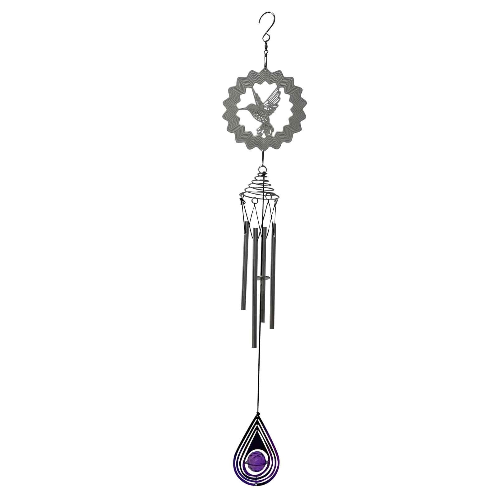 Garden Sculpture Wind Chime with 4 Pattern Choices for Stylish Yard ...