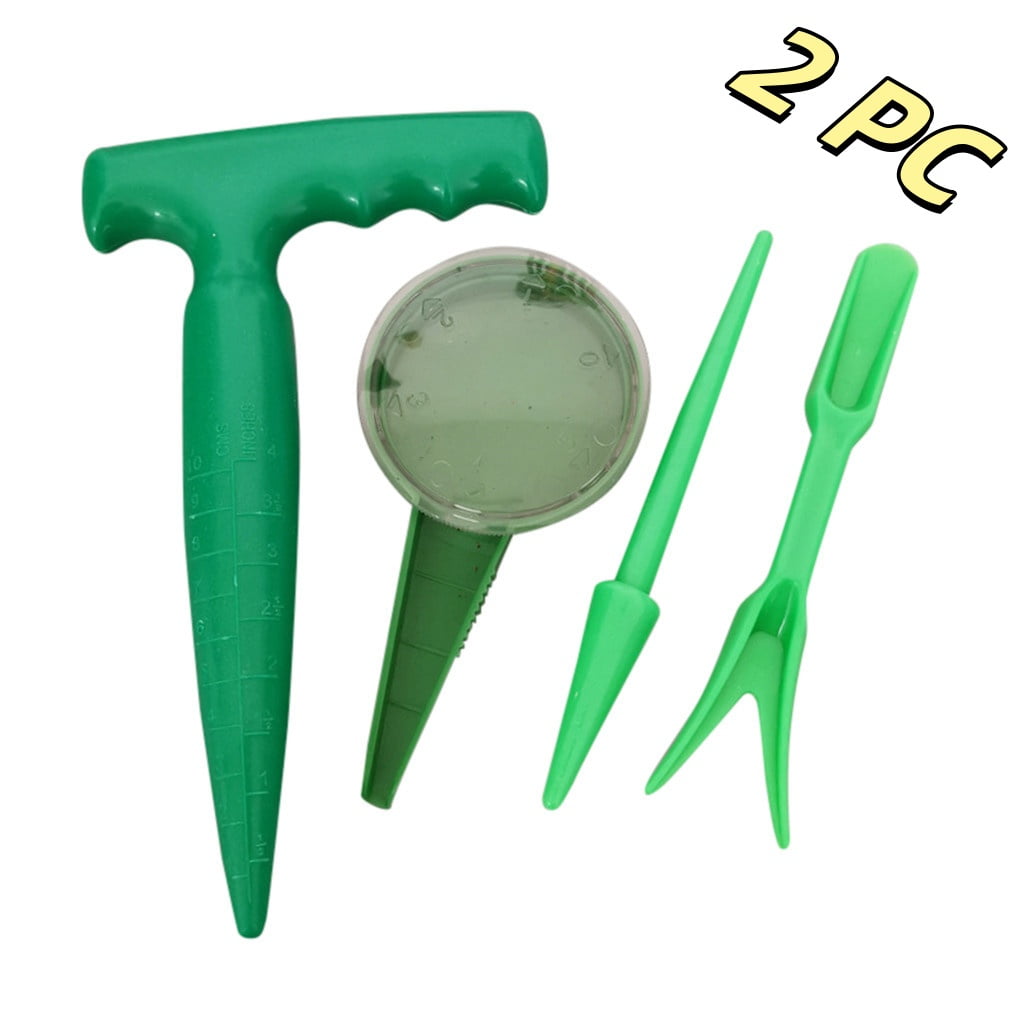 Garden Seed Planter Tool Soil Puncher Practical Handheld Plastic ...