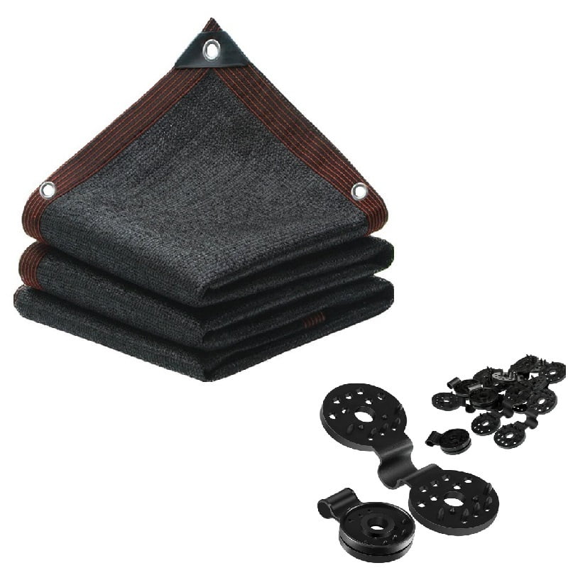 Garden Shade Cloth with 20PCS Shade Cloth Clips、Sturdy Durable Sunblock ...